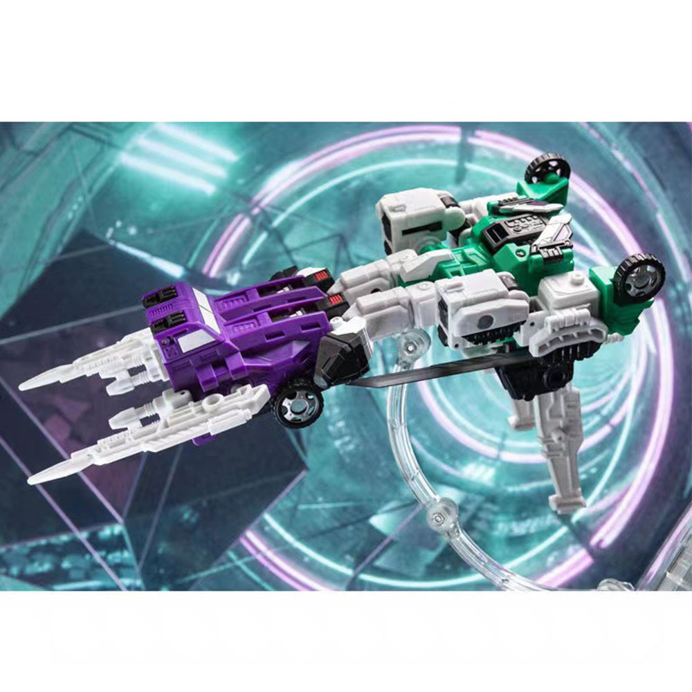 17cm Transformers Sixshot Toys Figure Robot Machine 6 Forms Cartoon ...