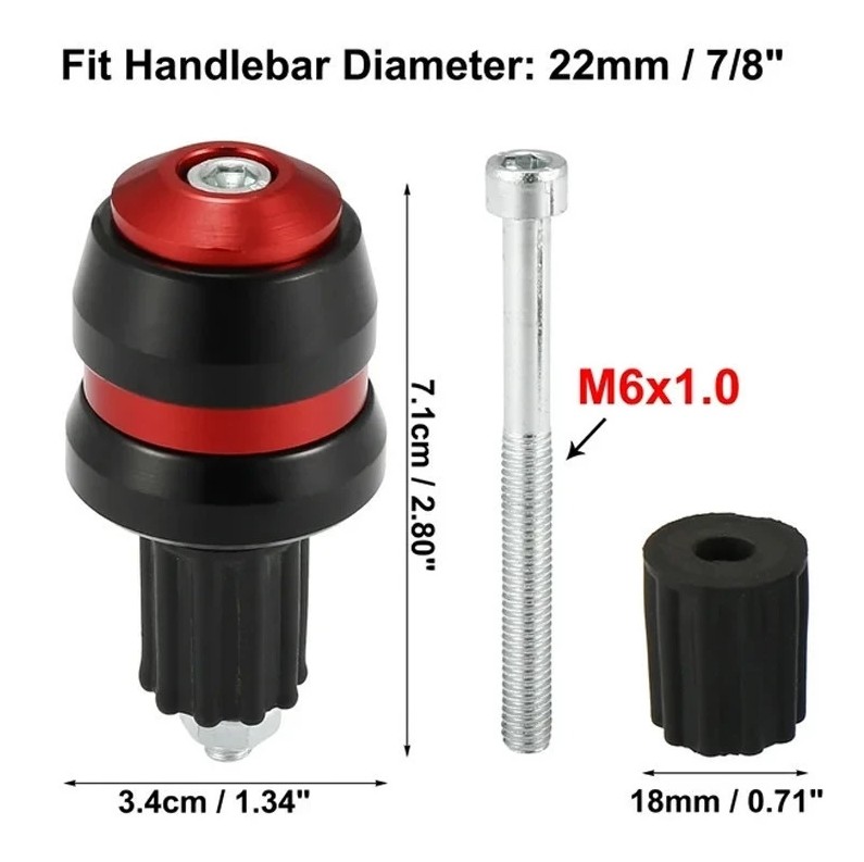 BDJ For Yamaha Nvx 155 V1 V2 Nvx155 Motorcycle Handlebar Handle Grip ...