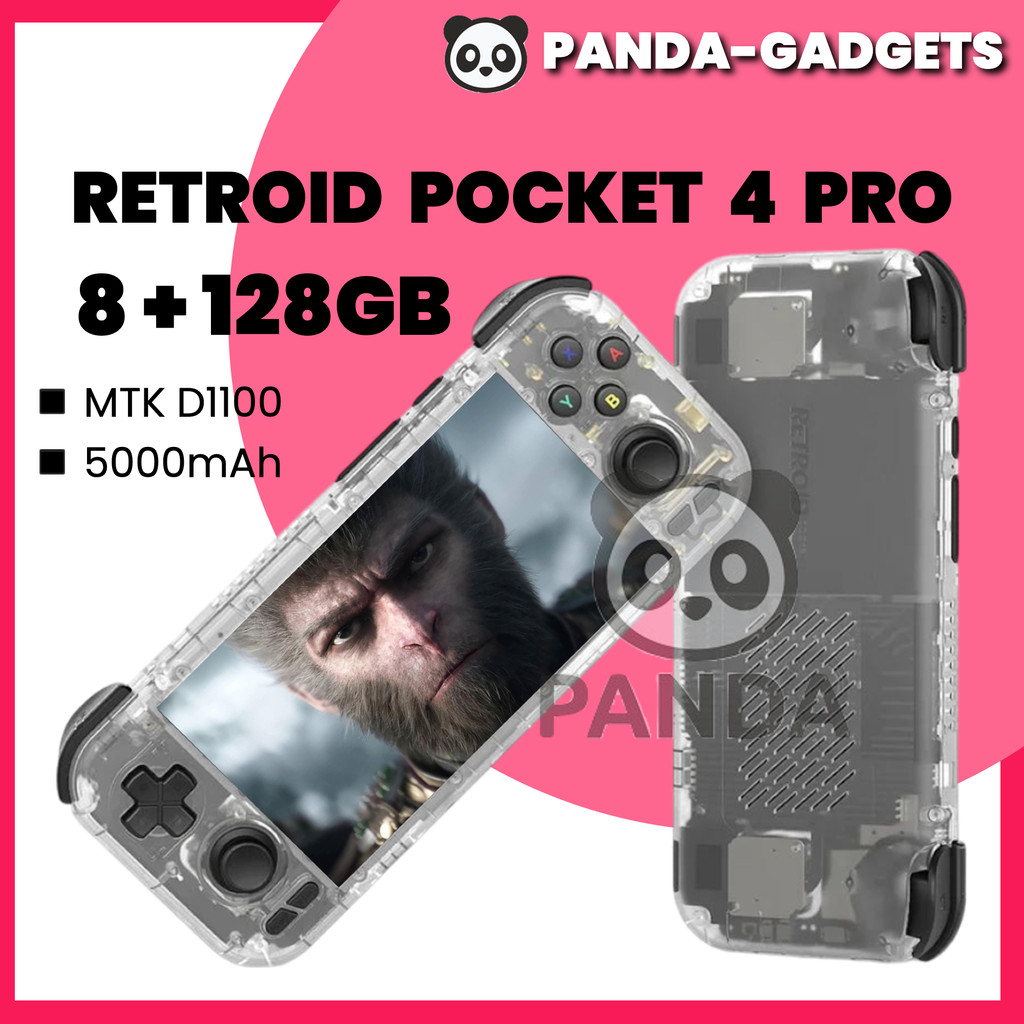 【MSIA STOK】Retroid Pocket 4 PRO Android13 4.7” IPS Touch Screen 128GB ...