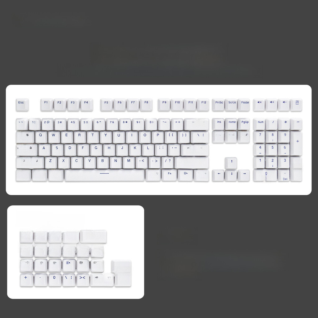 New Style Keycaps, Personalized [PBT Small Complete Set Of Keycaps] 132 ...