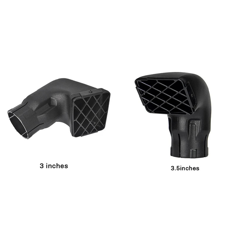 Car Universal Snorkel Inlet Head Air Intake Pipe Wading Throat For Off ...