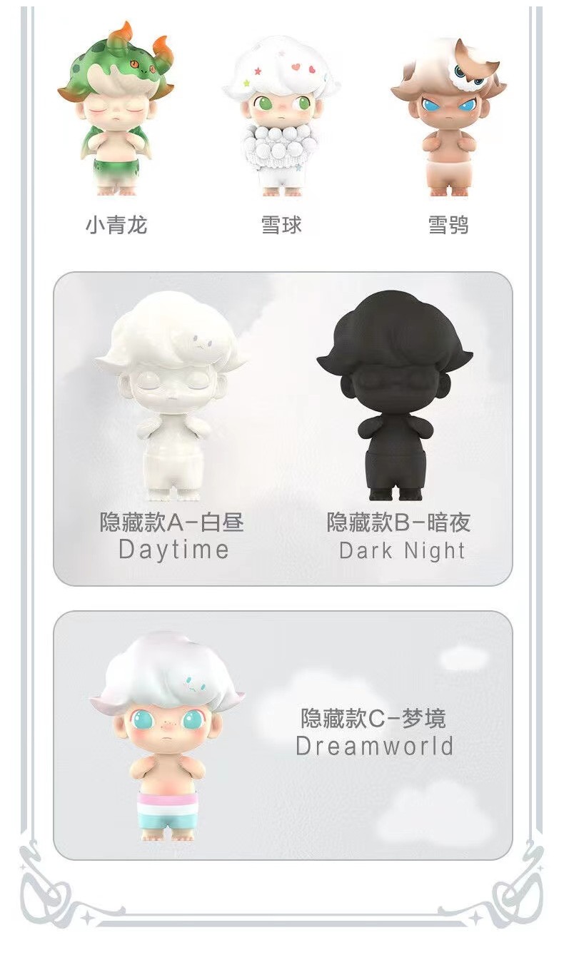 P POPMART DIMOO Classic Replica Series Gift Box Mystery Box Figure ...