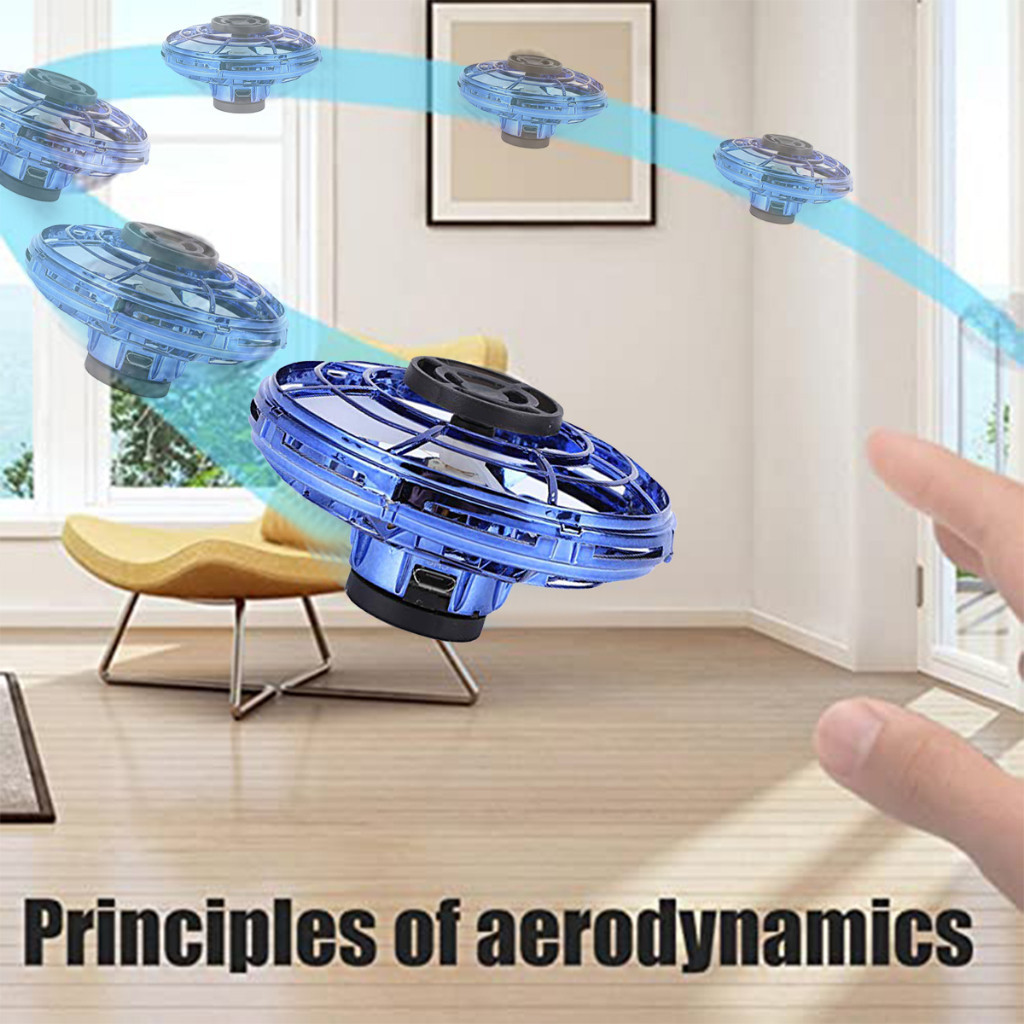 Fingertip gyroscope floating novelty toy induction aircraft toy Flynova ...