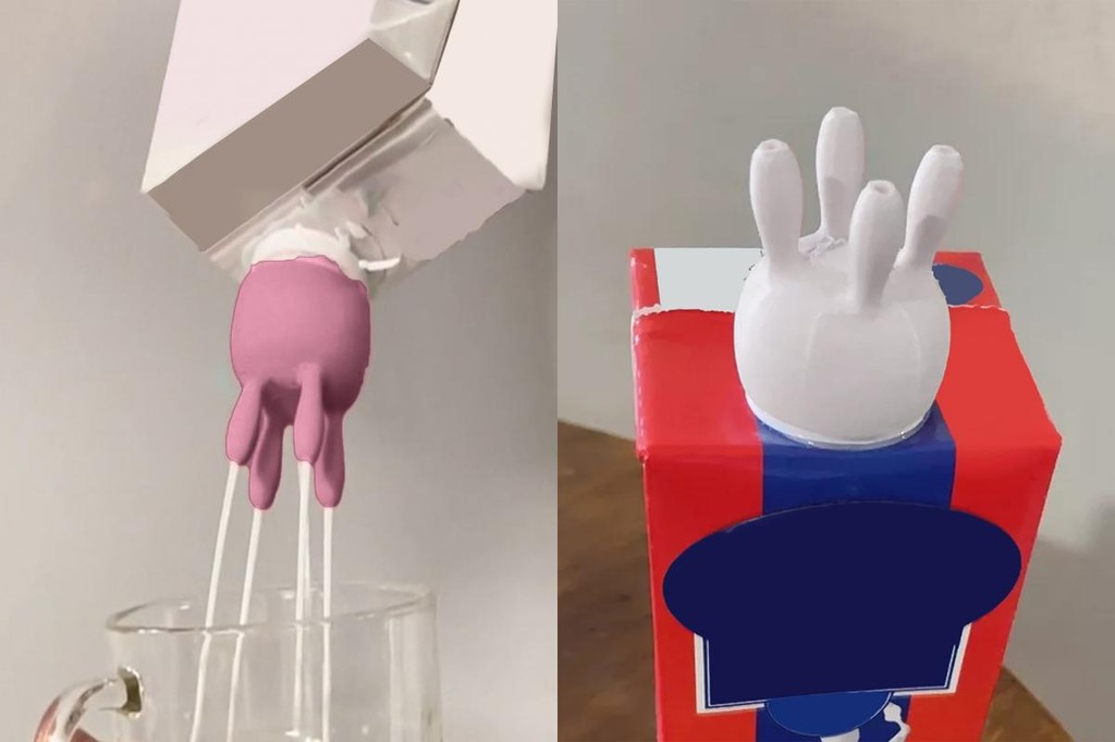 Cow Milking Cluster Milk Spill Prevention Device Automatic Milking ...