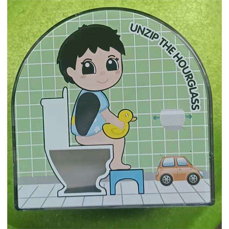 Five-minute toilet shape timer/// Squat Pit Hourglass Toilet Hourglass ...