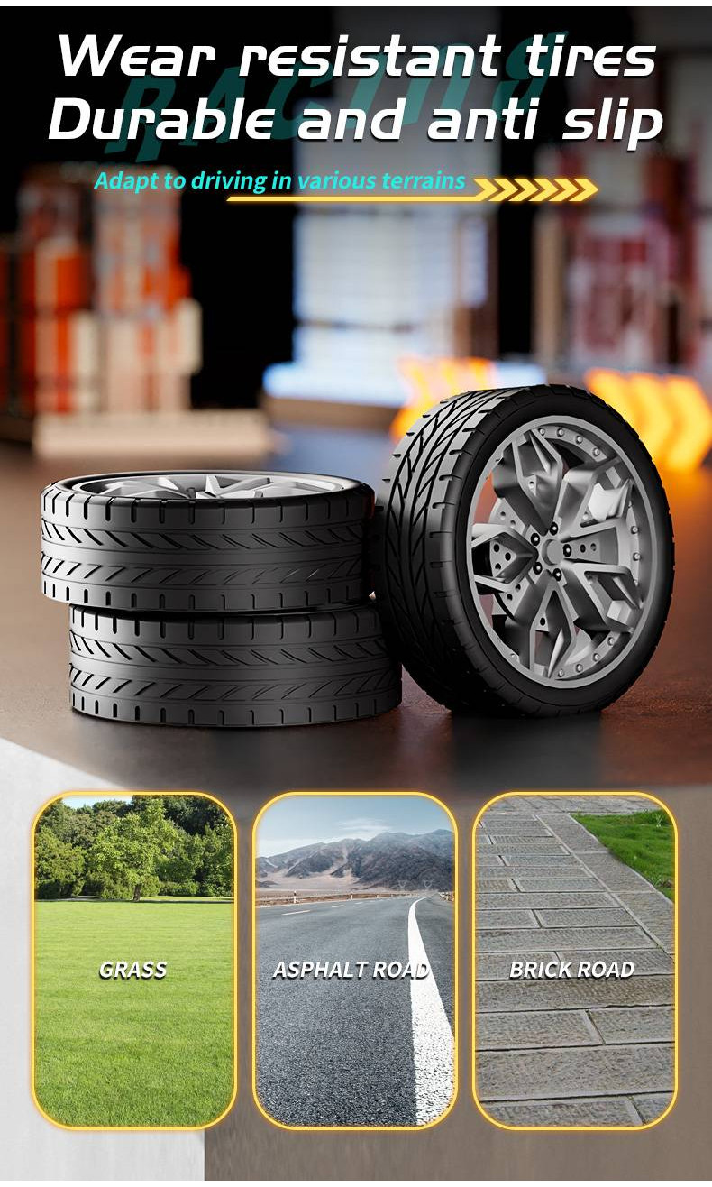 1/16 4WD RC Spray Drift Racing GT Car Remote Control Sport Car High ...