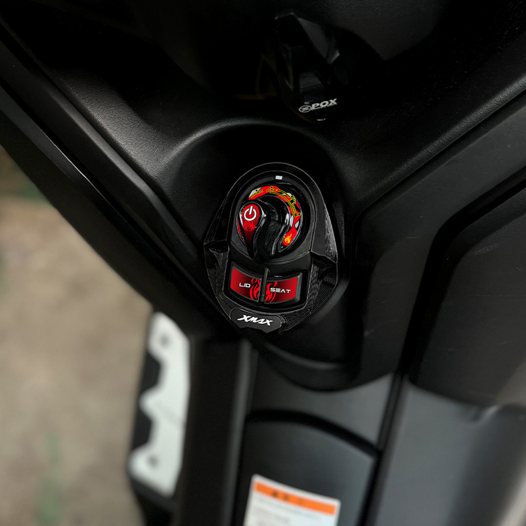 Ignition Switch Sticker for YAMHA NMAX XMAX 300 Motorcycle Accessories ...