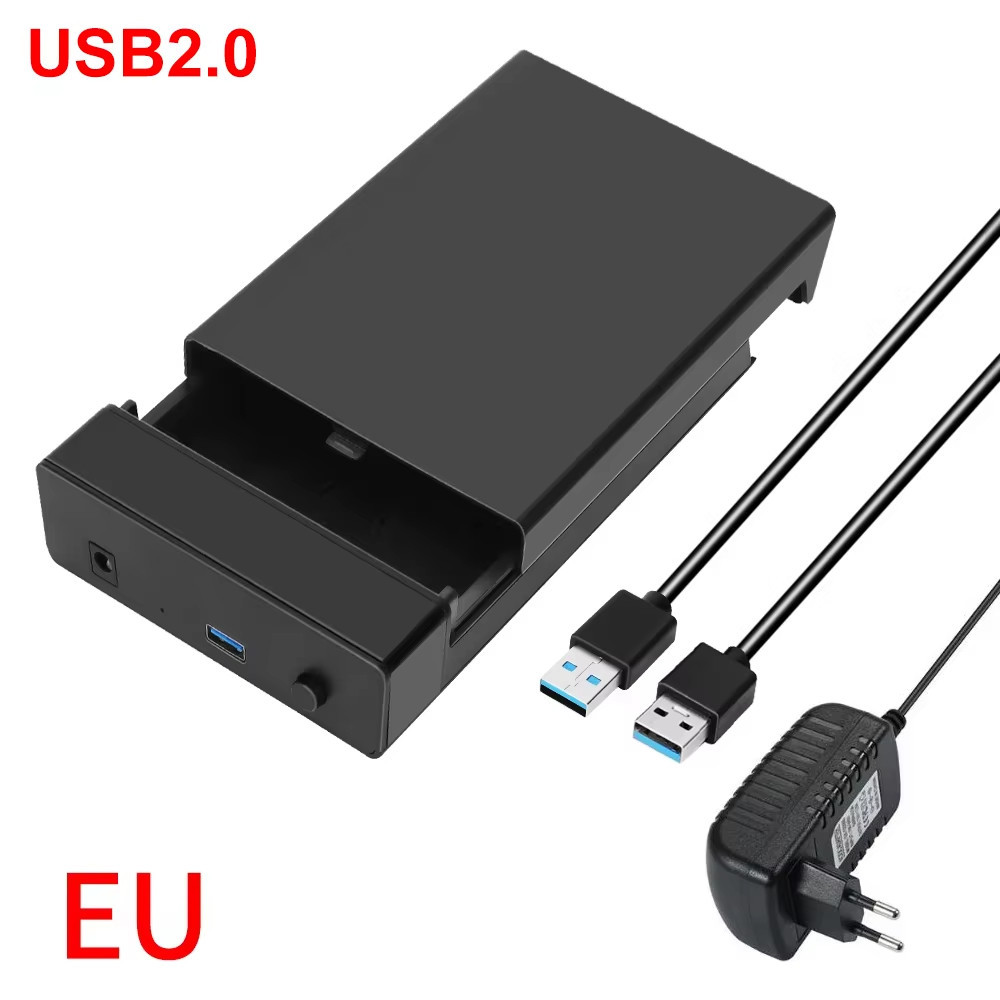 External Hard Drive Enclosure 2.5/3. 5 Inch SSD External Hard Drive Box ...