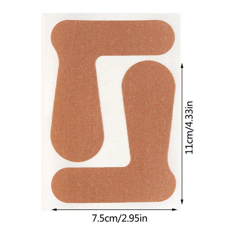 5 Sheets Non-woven Fabric Toe Separator Patches Bunion Hallux Valgus ...