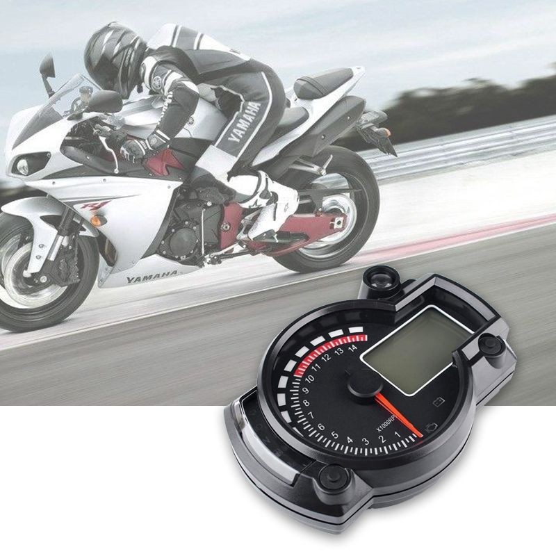 in stock 7Color LED Motorcycle RX2N ATV LCD Digital Speedometer ...