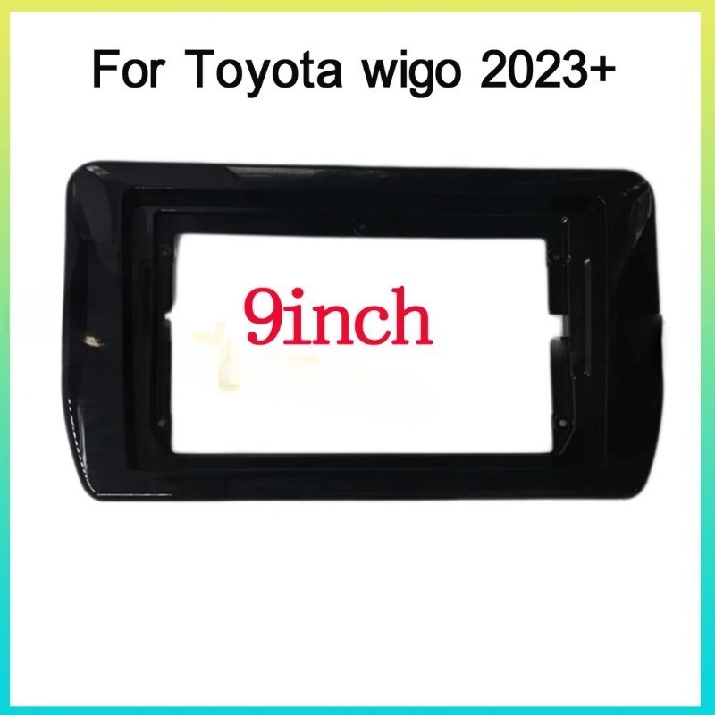 LT 9Inch 2 Din Head Unit Car Radio Fascias Android Stereo Frame Trim ...