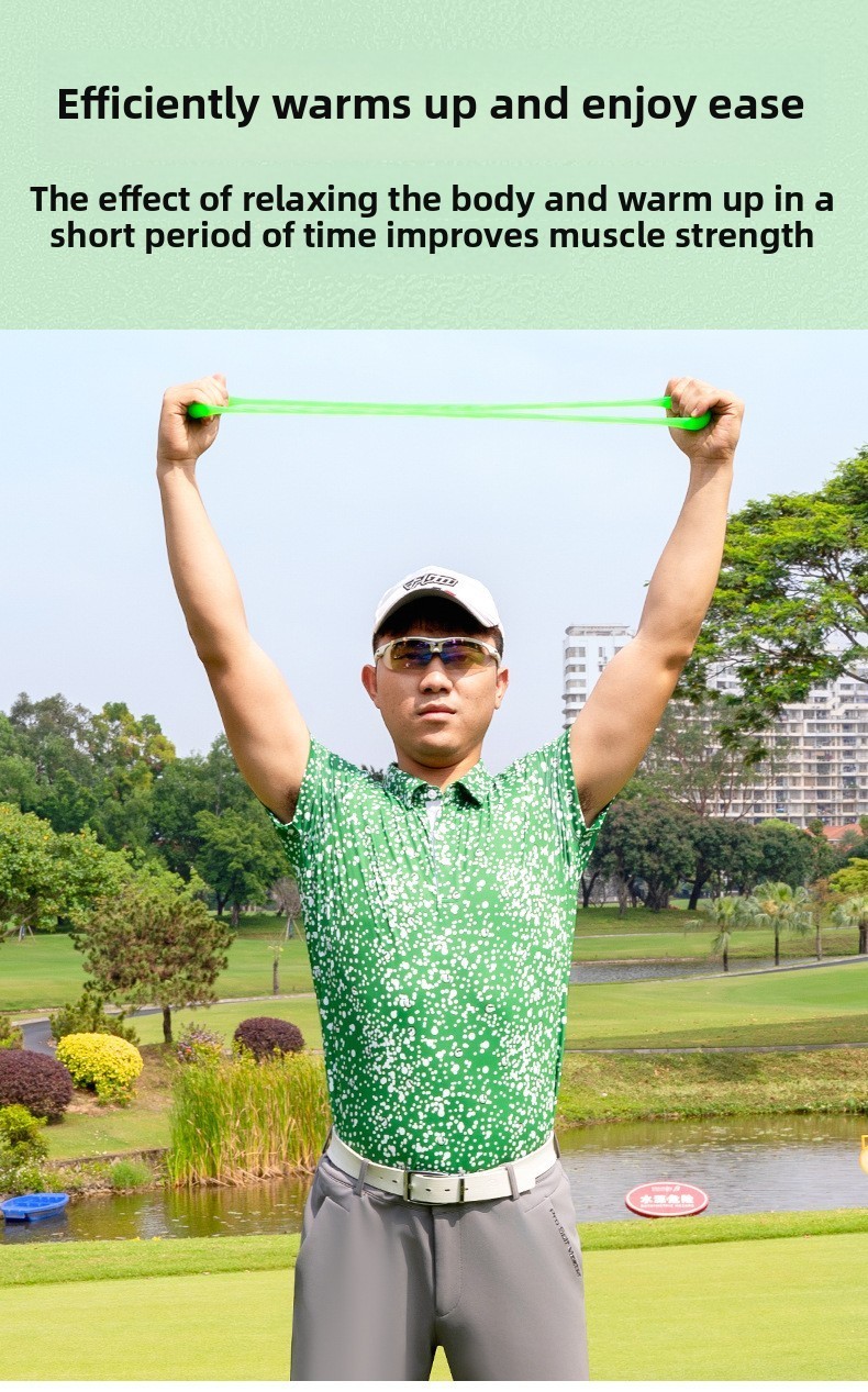 PGM Golf 8-shaped Rally Rope Pre match Hot Height Elastic TPR Physical ...