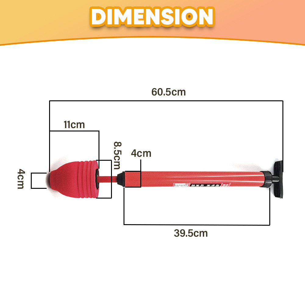 Innohut Toilet Plunger Toilet Unclogging Toilet Dredge Toilet Pump ...