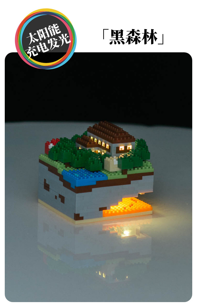 Minecraft Minecraft Minecraft Minecraft Rechargeable Luminous Village ...