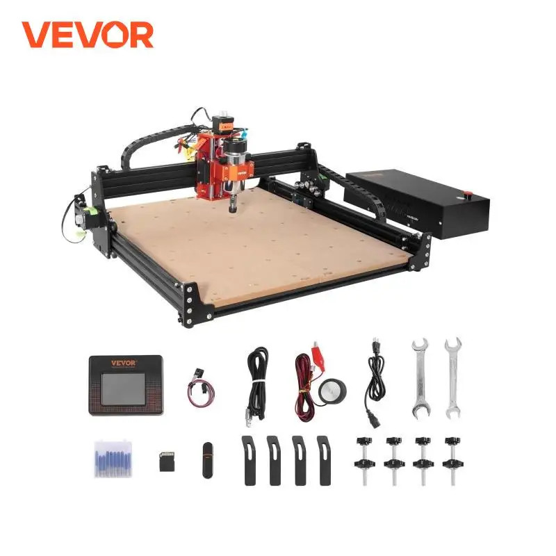 VEVOR 300W CNC Router Machine 3 Axis GRBL Control Wood Engraving ...