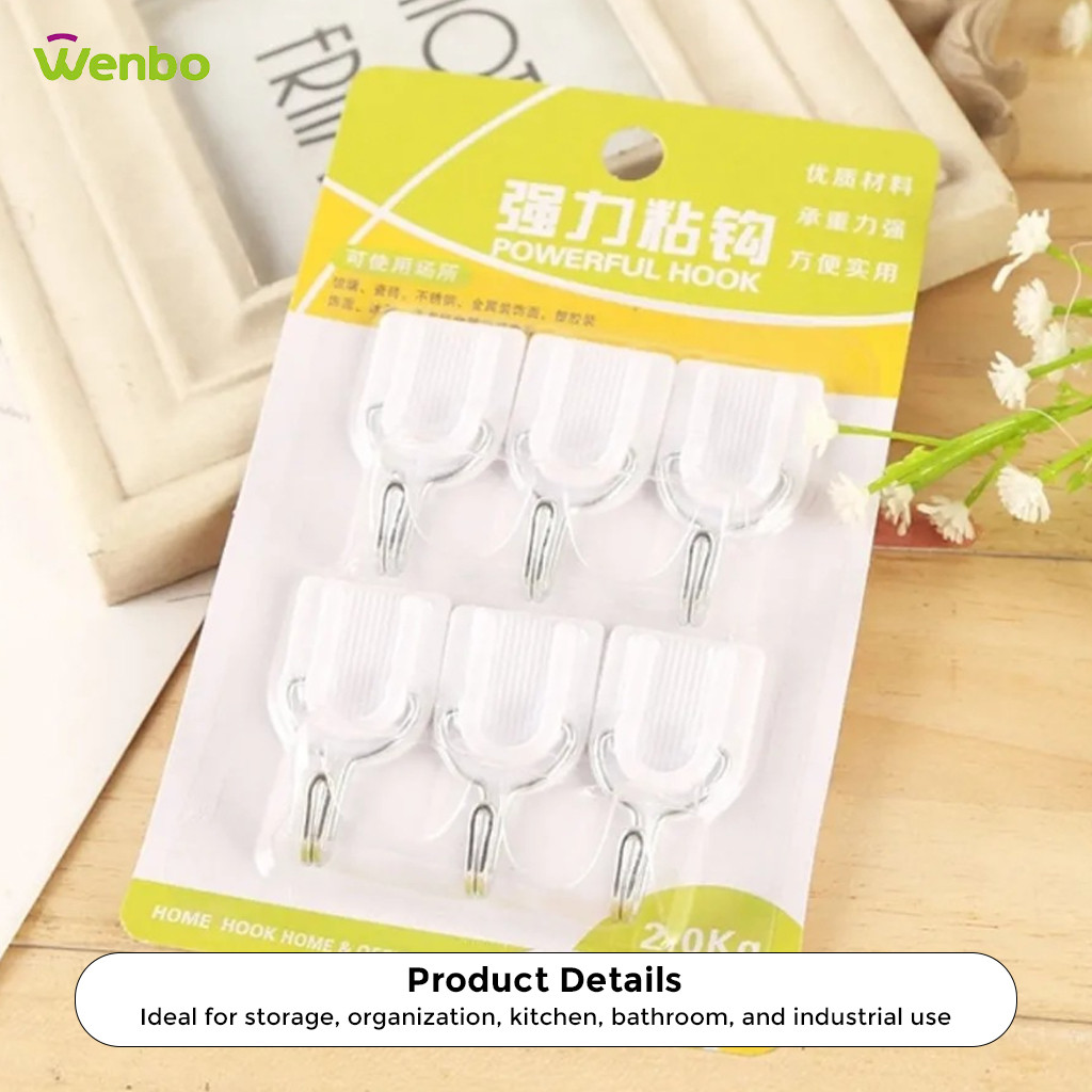 Wenbo Penyangkut Powerful 100% Brand New and High Quality 6 In 1 Hook ...