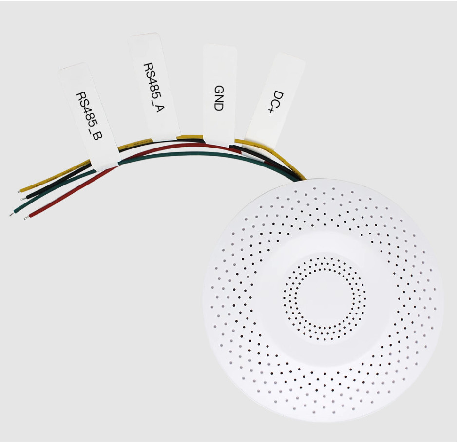 Modbus RTU eight-in-one environmental quality sensor Formaldehyde TVOC ...