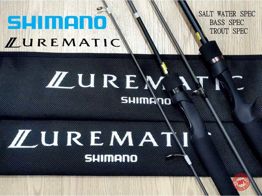 2023' SHIMANO LUREMATIC SPINNING / BAITCASTING (BC) FISHING ROD | Shopee Malaysia