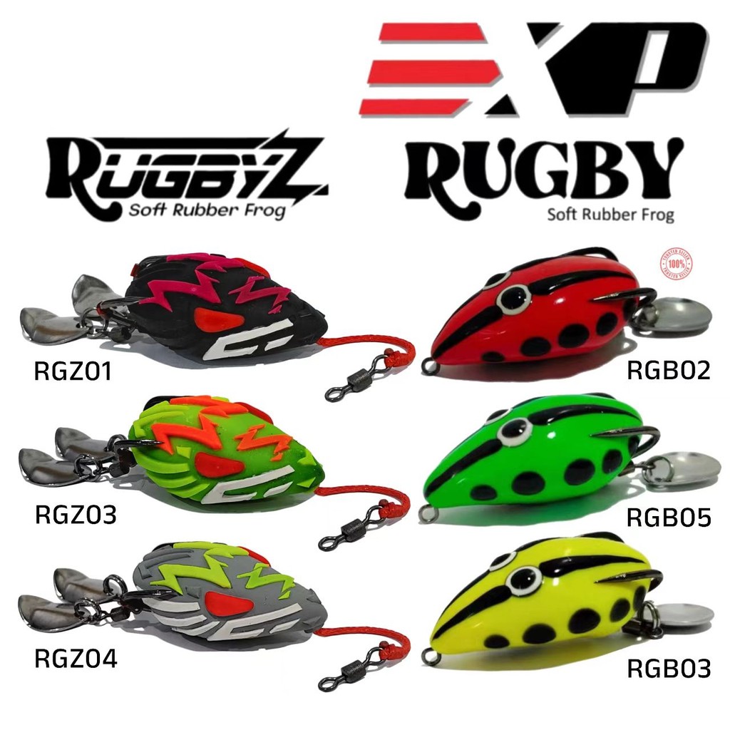 EXP RUGBY-Z / RUGBY MIN / RUGBY FROG SOFT FROG (L-RGZ/L-RGM/L-RGB ...