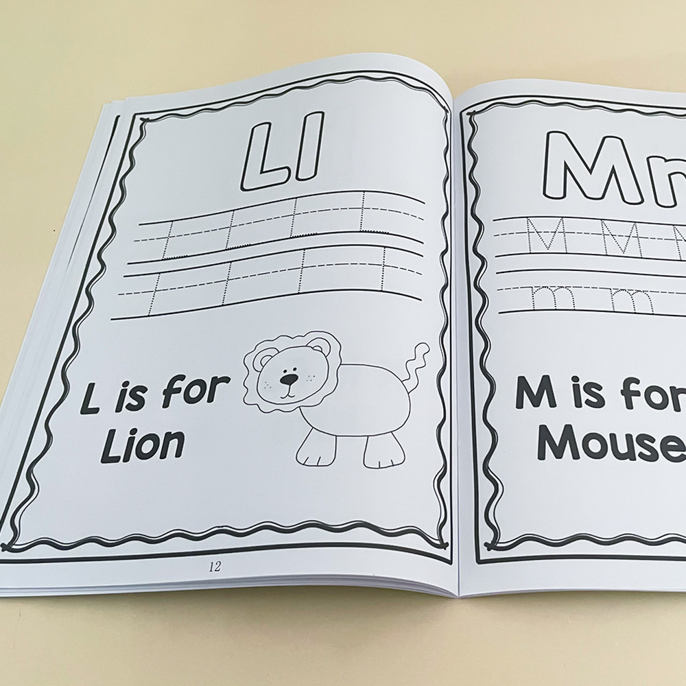 ABC Letter Tracing Practice Book: children's Learning English Alphabet ...