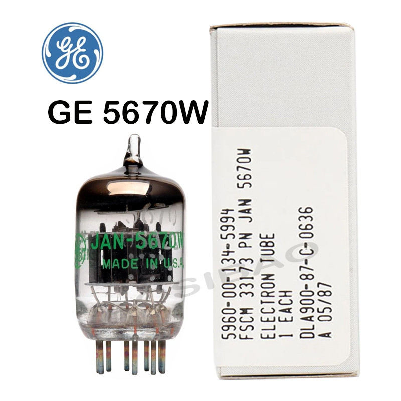 High Quality GE5670W 5670 Vacuum Tube Valve Upgrade 6N3 6H3N 396A 2C51 ...