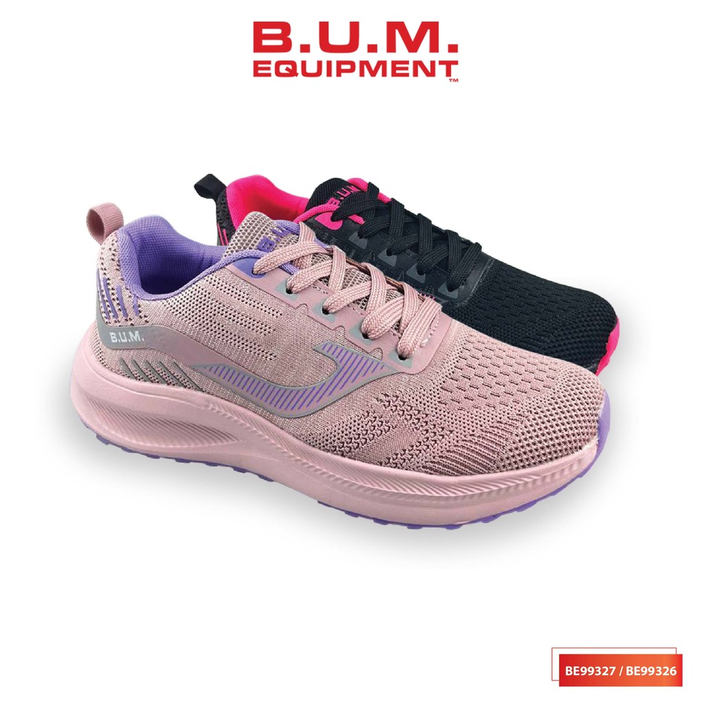 BUM Equipment Women's Shoe - BE99326/BE99327 Black/Pink - Lightweight ...