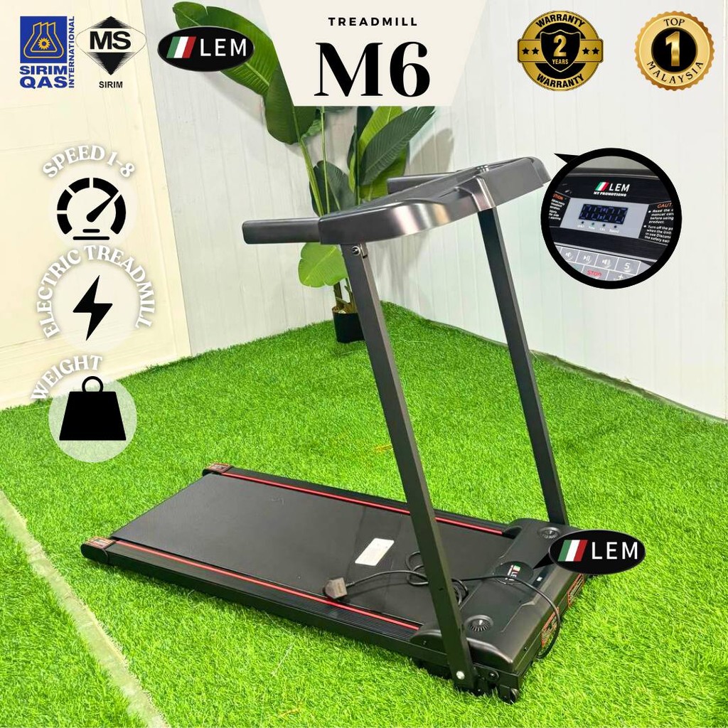 Kemilng M2 / M6 Exercise Jogging Treadmill 3.0Hp New | Shopee Malaysia