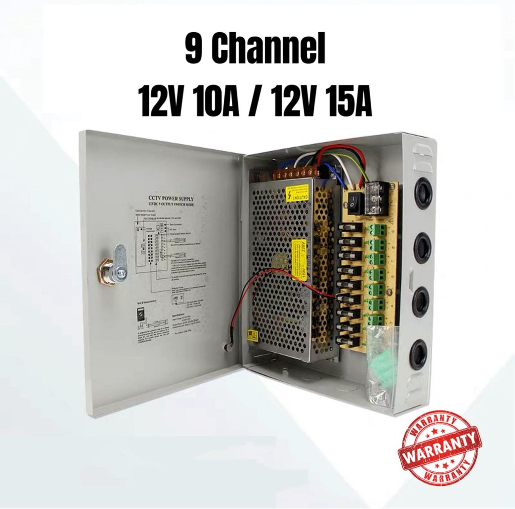 12V 10A 15A 9 Channel / 12V 5A 4 Channel / 12V 20A 30A 18 CH Power ...