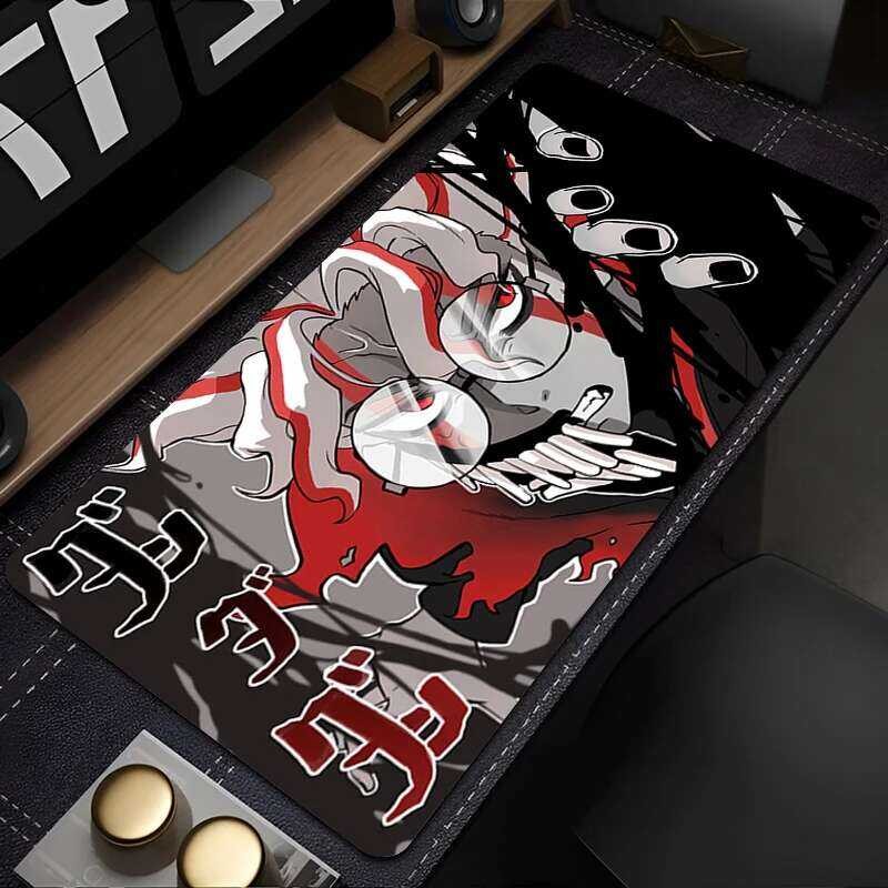 Mouse Pad Large Black And White Desk Mat PC Anime Dandadan HD Print ...