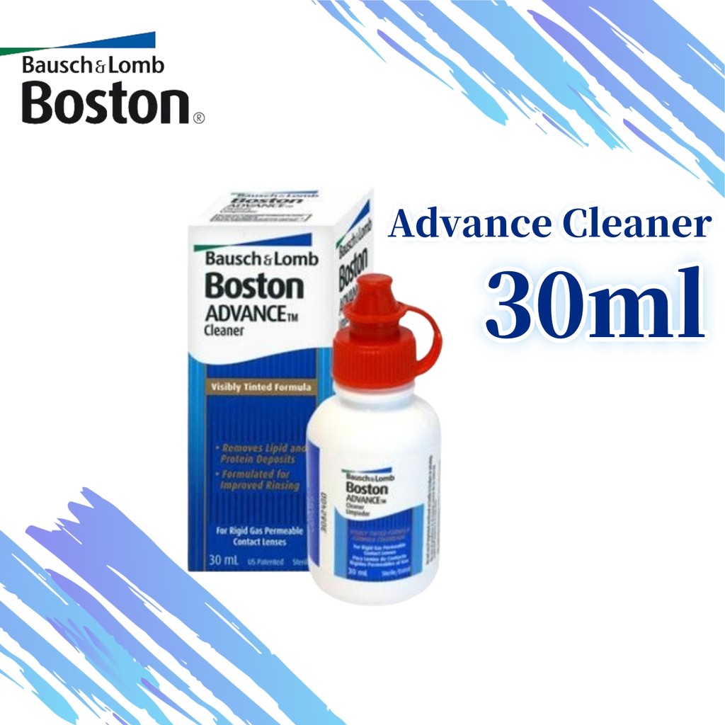 (30ml) Bausch & Lomb Boston Advance Cleaner FOR RGP Contact Lenses ...