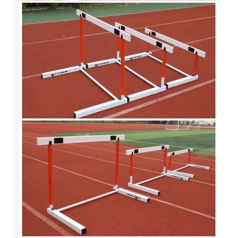 Track and Field Competition Standard Hurdle Rack, 40-106cm Adjustable ...