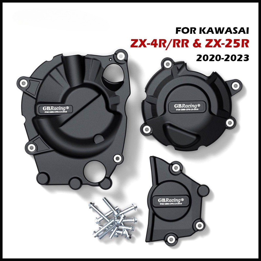 ZX4R ZX4RR ZX25R Motorcycle Engine Guard Protector Covers For KAWASAKI ...