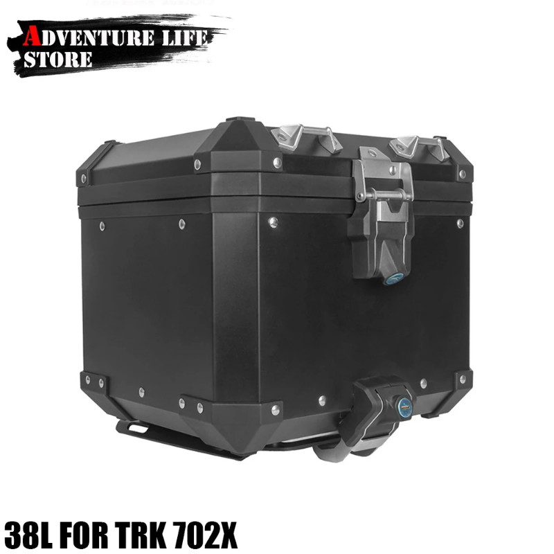 Aluminum Box Tool Box Motorcycle Tail Trunk Top Case Pannier Saddlebag ...