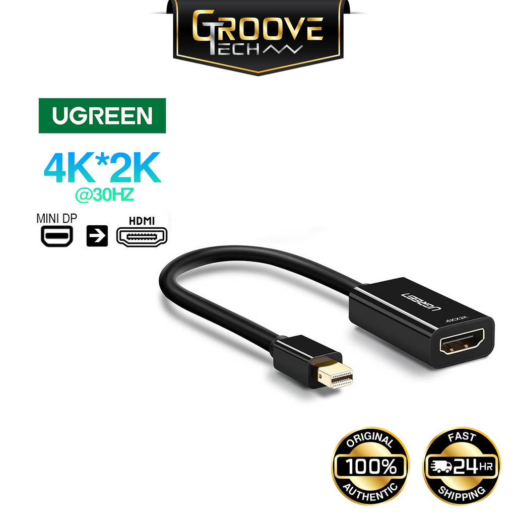 UGREEN Mini DisplayPort to HDMI Adapter Thunderbolt 2.0 4K Cable ...