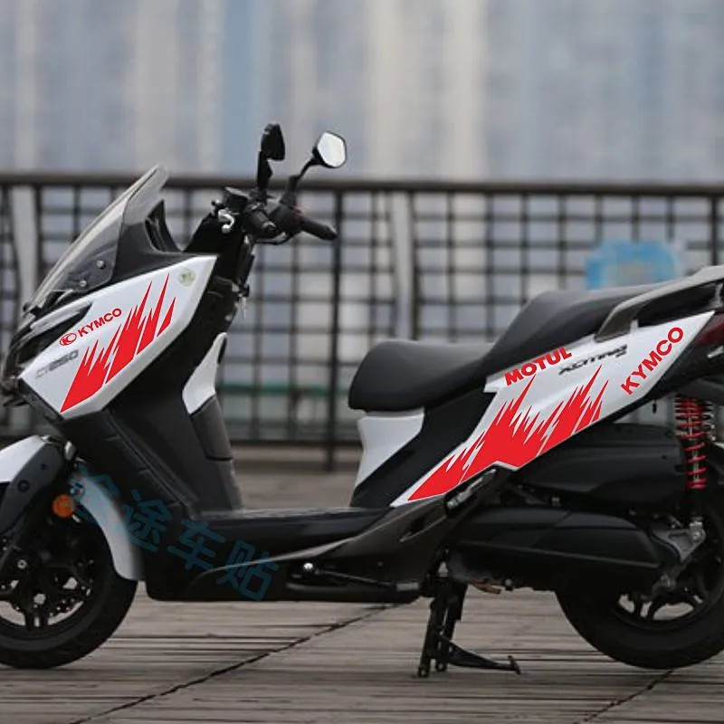 Motorcycle body fairing sticker logo decals Protector Decal For KYMCO ...