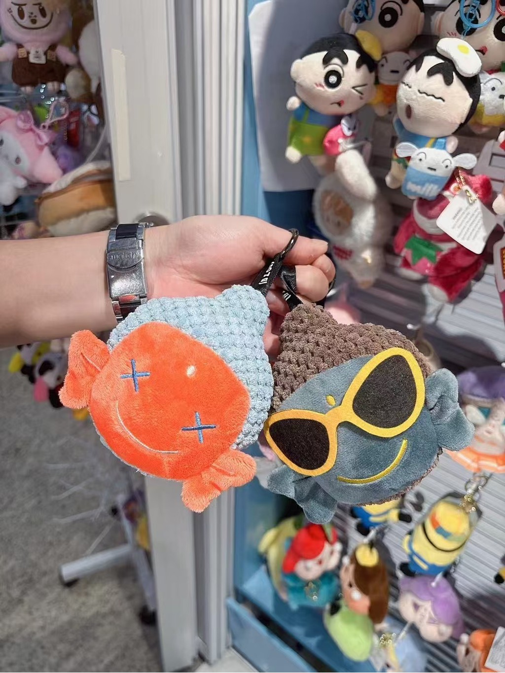 LYDIA Amitofo Good Luck Keychain Plush Doll Bag Pendant | Shopee Malaysia