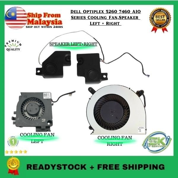 Dell Optiplex 5260 7460 AIO Series Cooling Fan,Speaker Left + Right ...