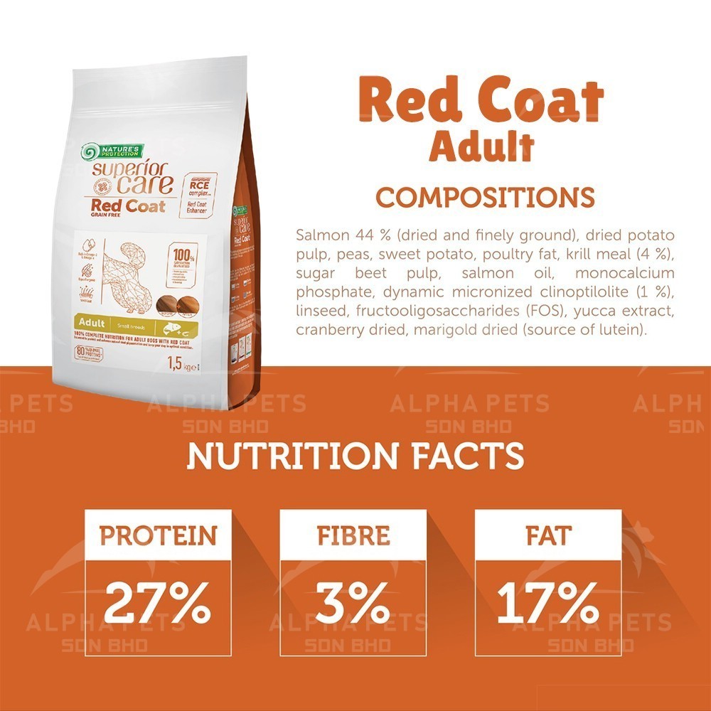 POODEE NATURE'S PROTECTION Dog Food 1.5KG Superior Care Hypoallergenic ...