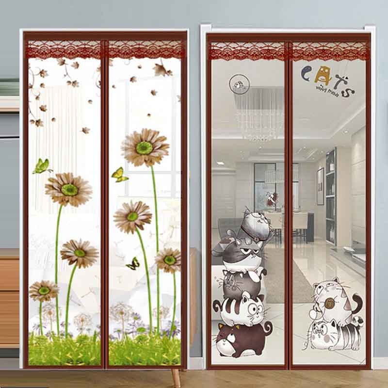 Magnetic Mosquito Net Automatic Closing Mesh Fly Bug Mesh Curtains ...