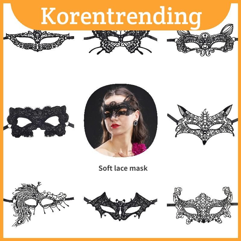 Mysterious Angel Lace Eye Mask Sexy Cosplay Costume Christmas For Party ...