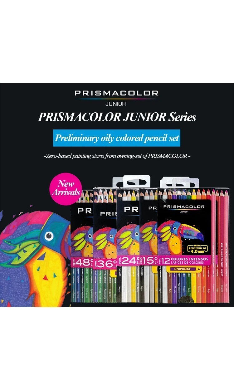 Oil Colored Drawing Pencil Set 12/24/36/48 Colors Wood Colour Pencils ...