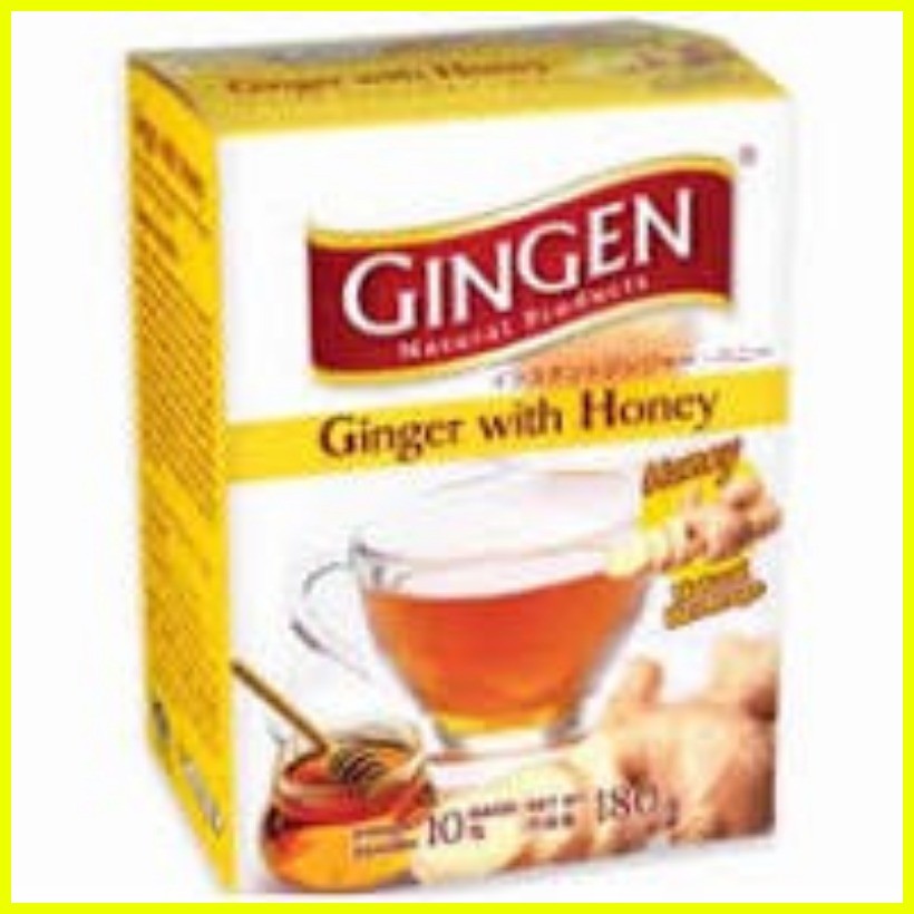 ∆ Gingen Ginger Tea with Honey (1 BOX/10 sachets) | Shopee Malaysia