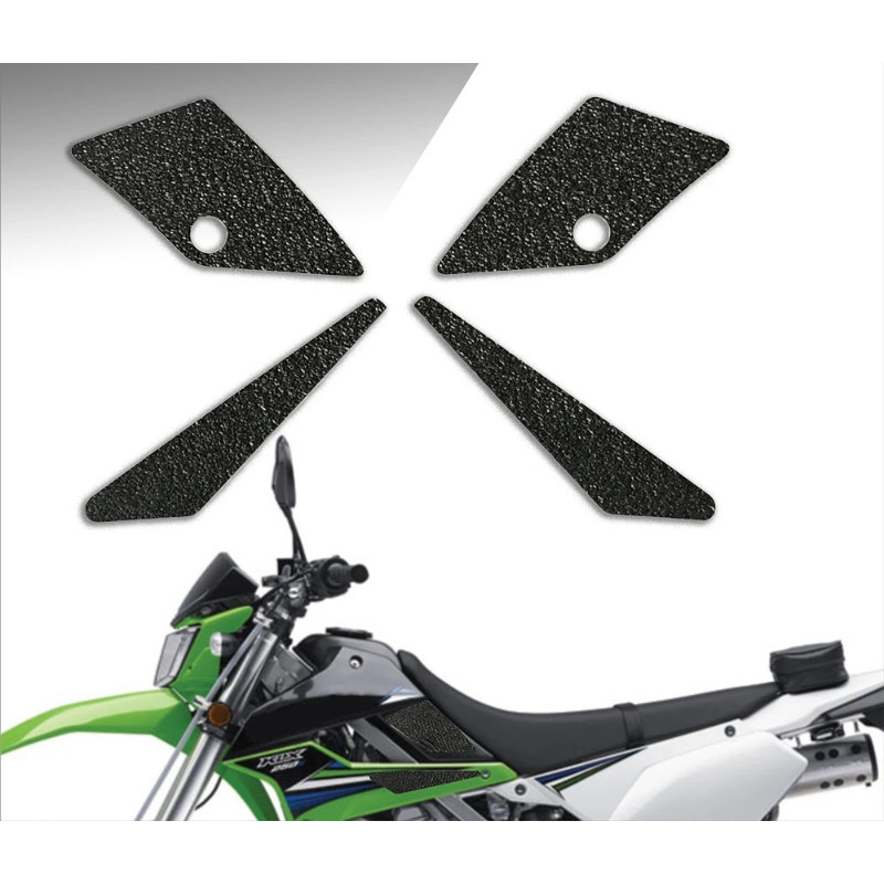 Motorcycle tank grip fuel tank traction pad side knee grip friction ...