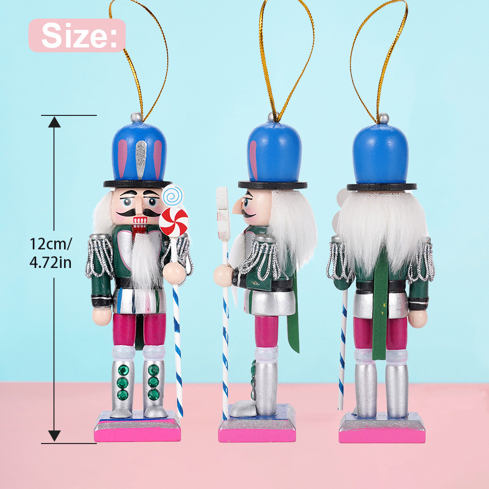 6-piece set of 12CM Ocean Shell Nutcracker Pink Cake Candy Nutcracker ...
