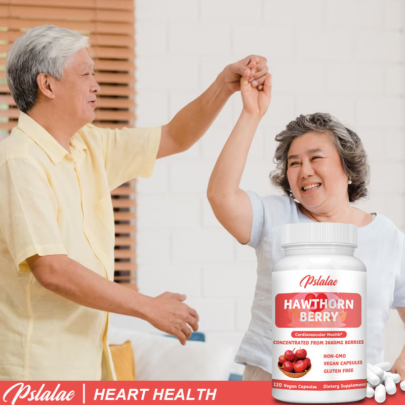 Pslalae Hawthorn Berry, 2660 mg, Supports Circulation, Healthy Lipid ...