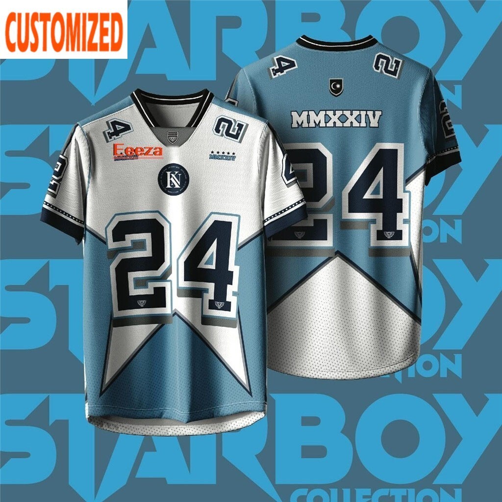 Free Custom Name Number 2024 Nfl Edition Jersey Baju Man Pendek Retro ...