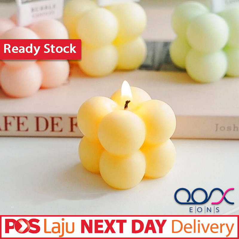 SCENT-SATIONAL 💖 Minimalist Ins Style Cube Scented Candle Aroma Rubic ...