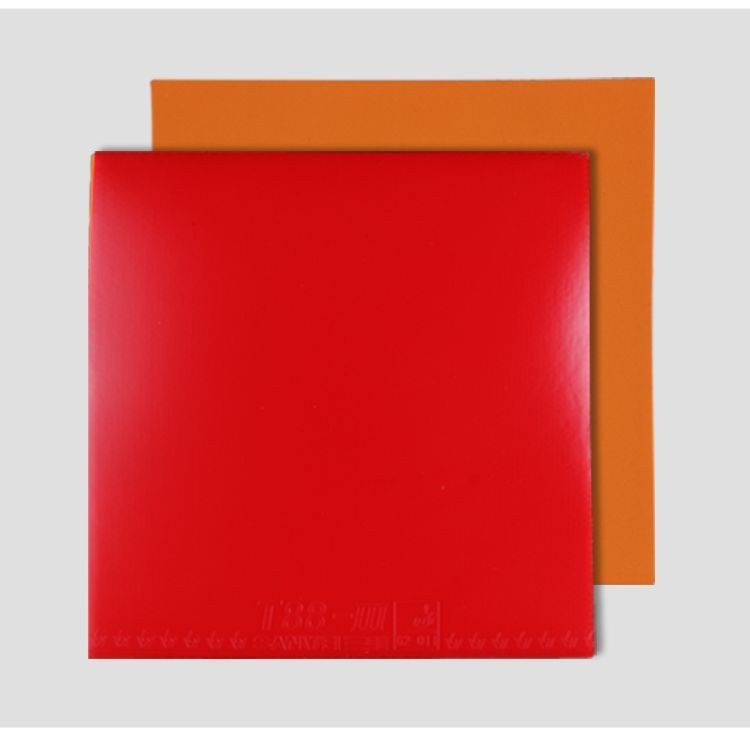 Authentic (1 Red+1 Black) SANWEI T88-3 Table Tennis Racket Rubber (Half ...