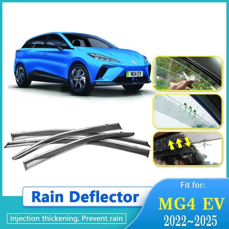 Rain Deflectors For MG4 EV MG 4 EV MULAN EH32 2022 2023 2024 2025 Windshielde Shelters Shades ...