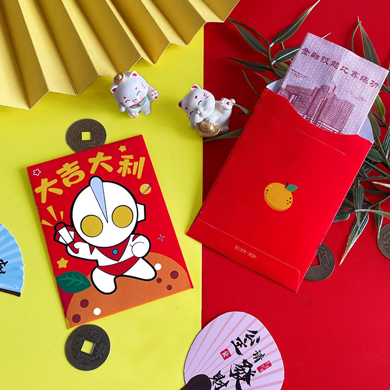 6Pcs 2025 Kuromi Cartoon Angpao Melody Red Envelopes Red Angpao Chinese ...